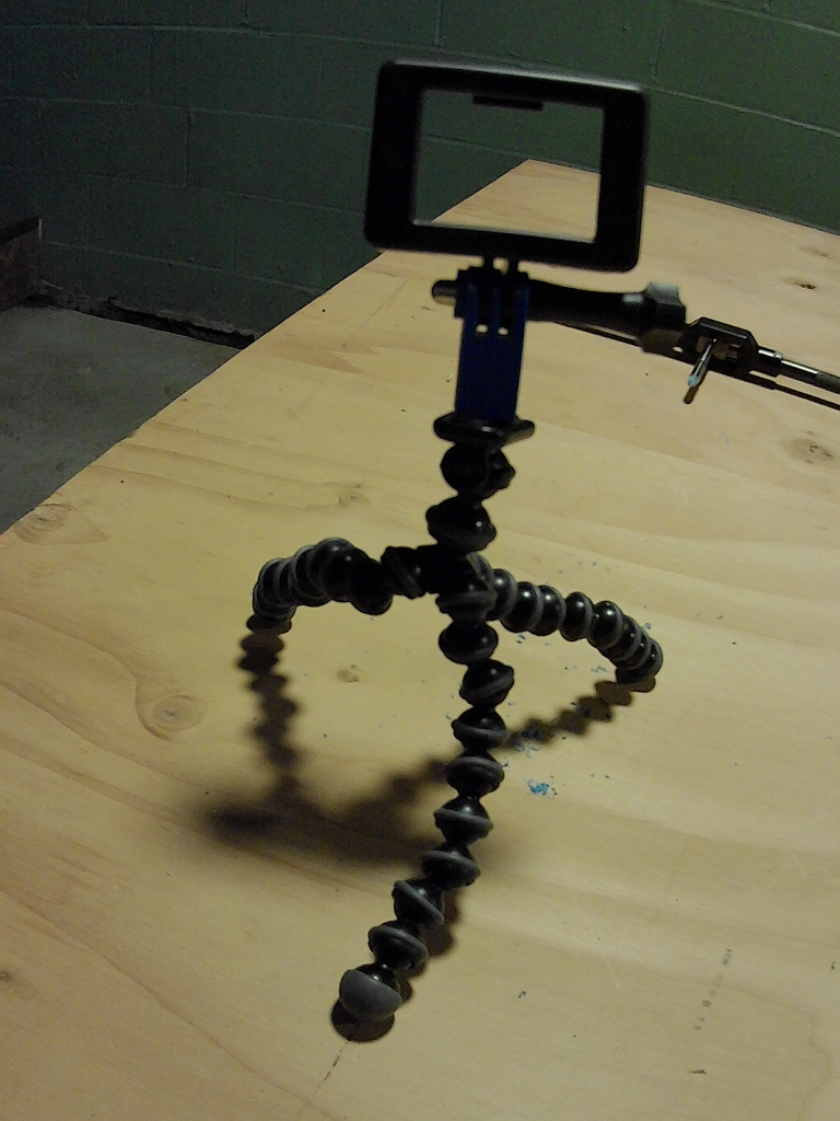 Vivitar Action Camera to Tripod Mount - Free 3d model on creazilla.com