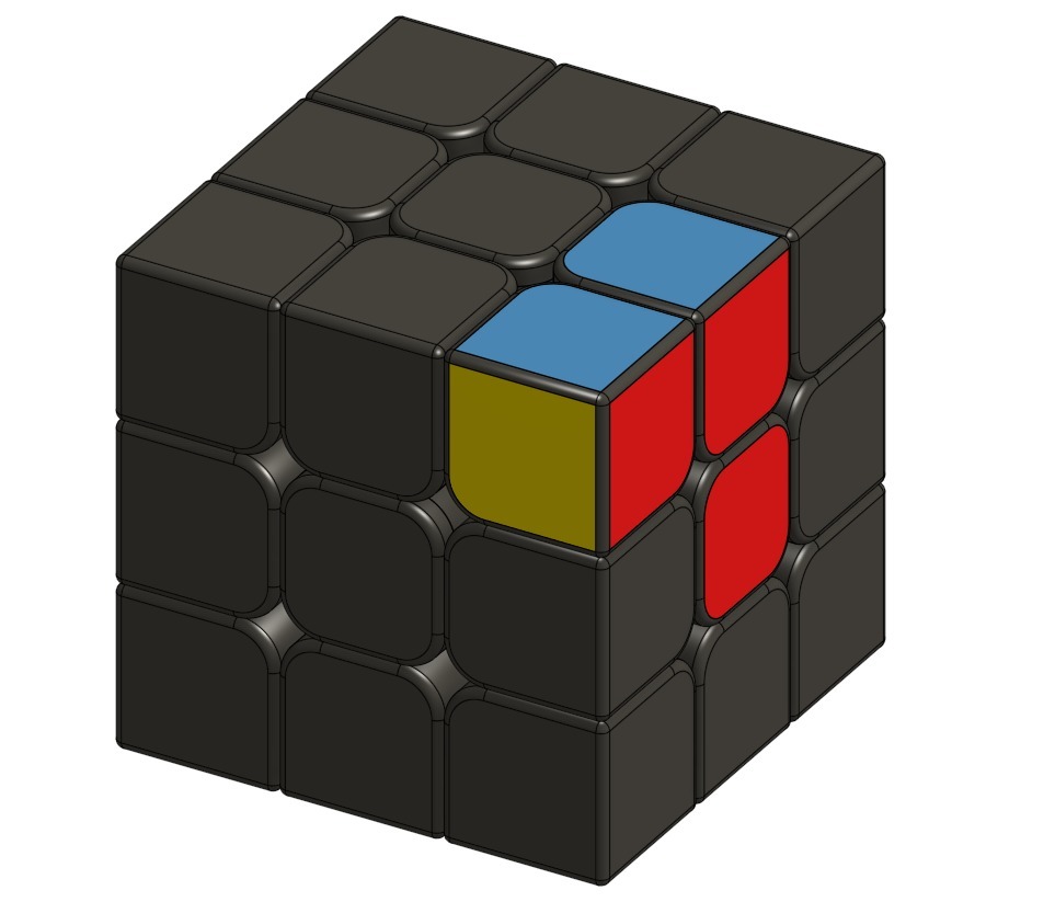 3x3 Rubik's Speed Cube - Free 3d model on creazilla.com