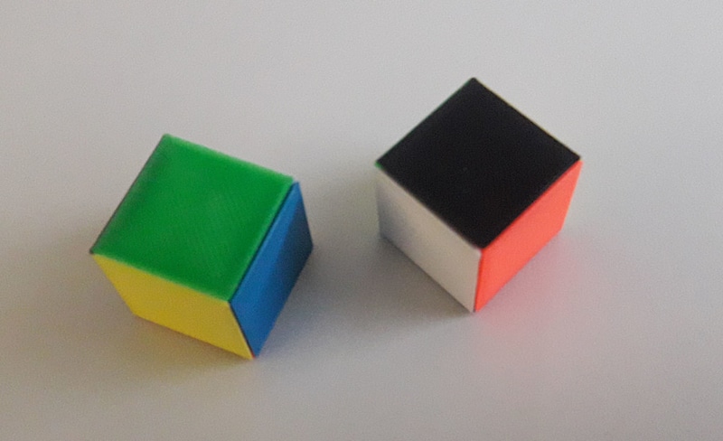 Coloured 3D Cube/Dice Assembly - Free 3d model on creazilla.com