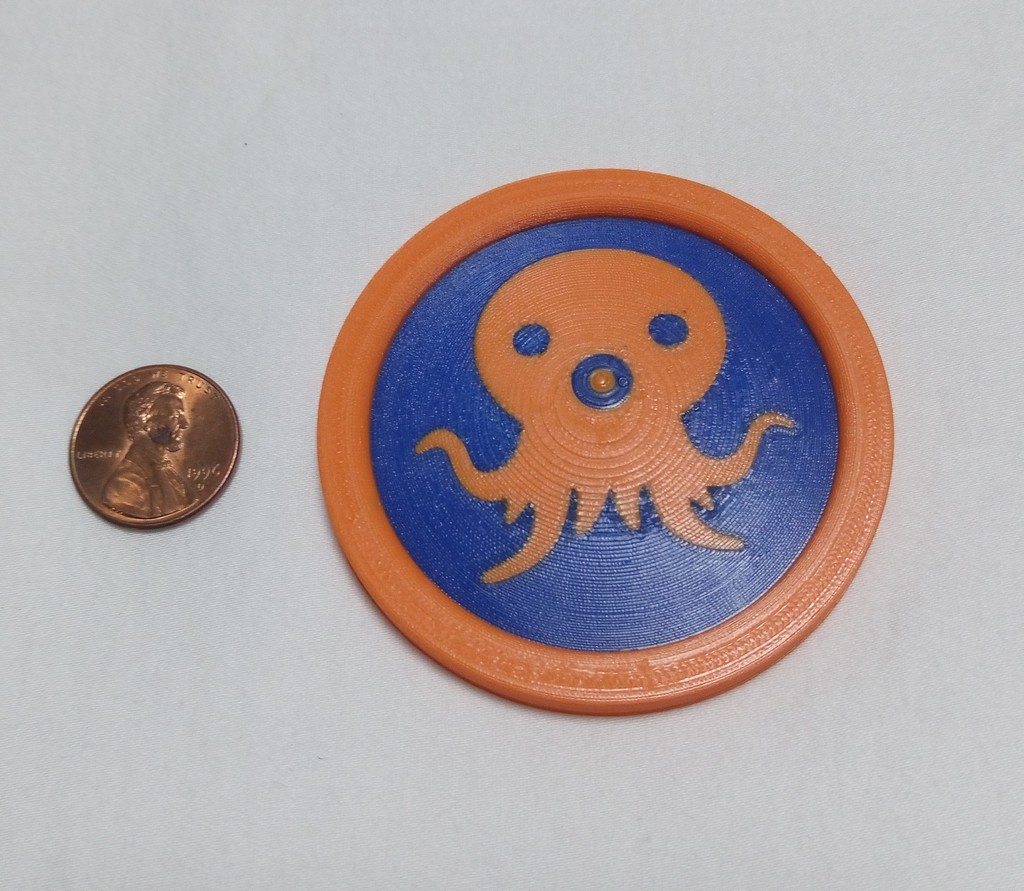 Octonauts Coin - Free 3d model on creazilla.com