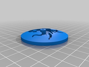 Octonauts Coin - Free 3d model on creazilla.com