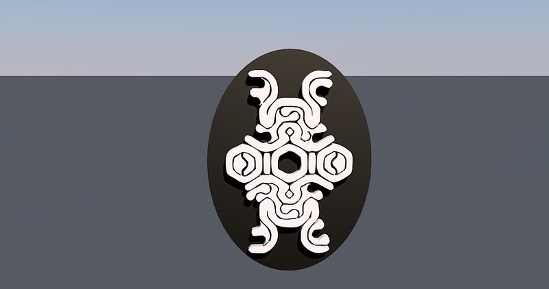 Shadow of the Colossus- Sigil - Free 3d model on creazilla.com