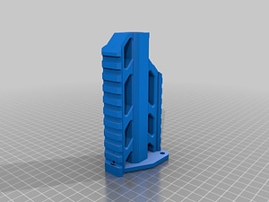 Caliburn Extended Barrel Shroud - Free 3d model on creazilla.com