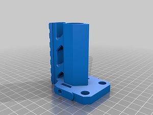 Caliburn Extended Barrel Shroud - Free 3d model on creazilla.com