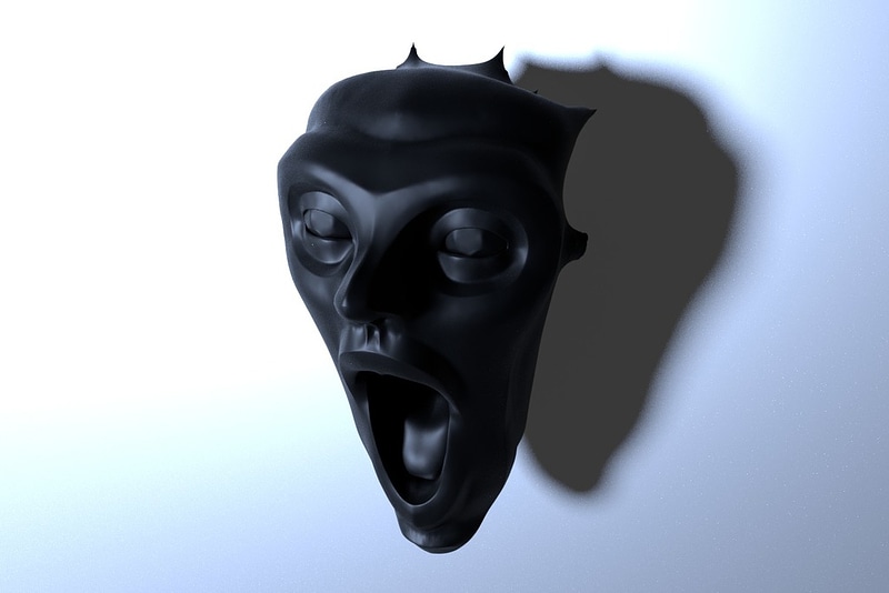 Scream - Free 3d model on creazilla.com