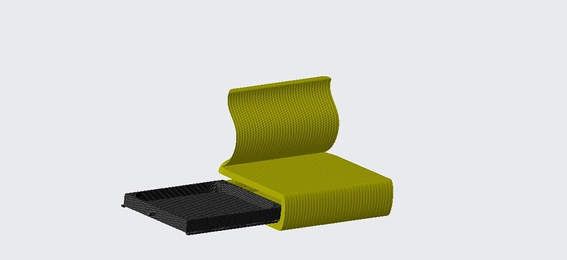 Bench - Free 3d model on creazilla.com