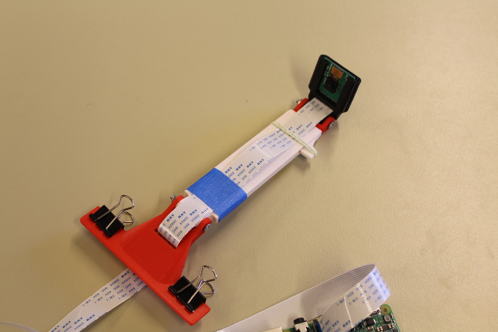 Adjustable Raspberry Pi camera mount for 3D-printers - Free 3d model on ...