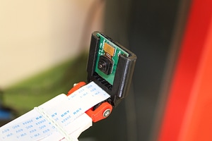 Adjustable Raspberry Pi camera mount for 3D-printers - Free 3d model on ...