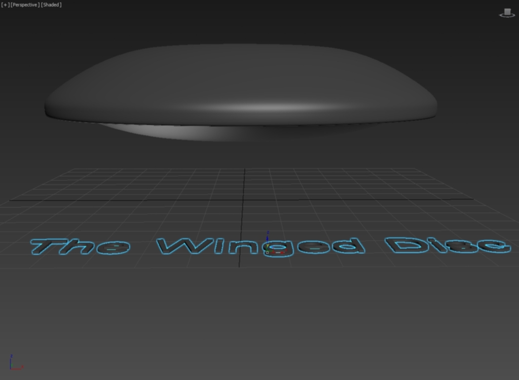 The Winged Disc 01 - Free 3d model on creazilla.com