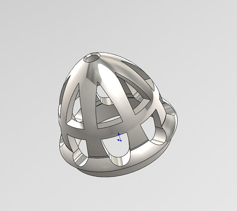 waste filter coupling - Free 3d model on creazilla.com