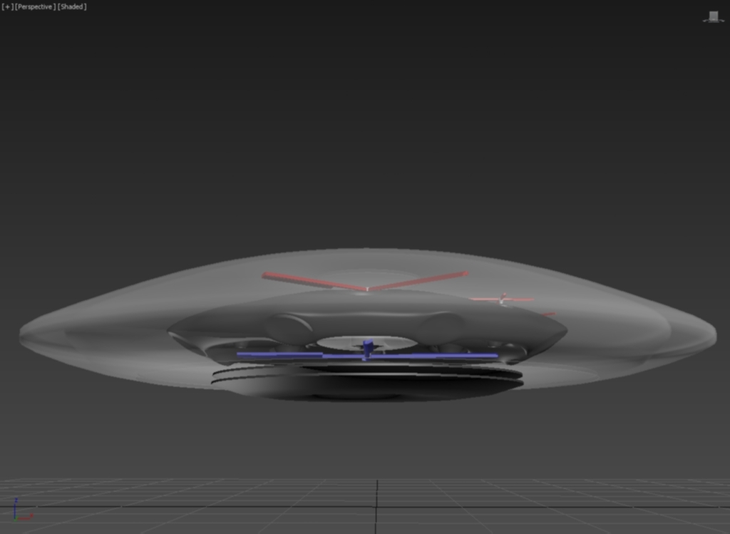 The Winged Disc 03 - Free 3d model on creazilla.com