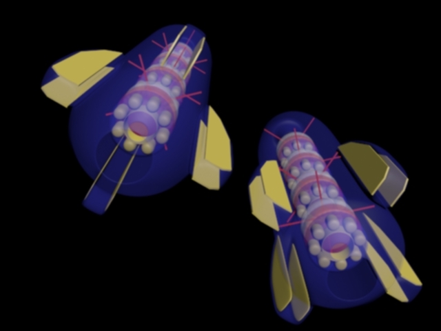 Modular Electric Rocket Concept - Free 3d model on creazilla.com