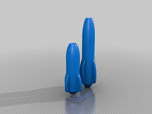 Modular Electric Rocket Concept - Free 3d model on creazilla.com