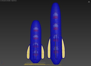 Modular Electric Rocket Concept - Free 3d model on creazilla.com