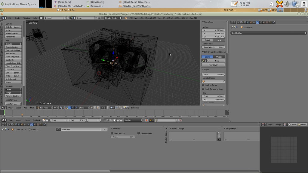 Tesla Turbine Flying Stove - Free 3d model on creazilla.com