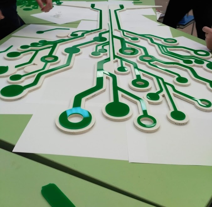 Digital tree laser cut - Free 3d model on creazilla.com