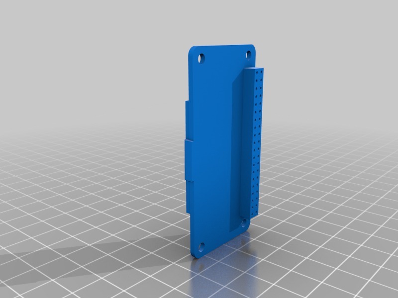 Adafruit OLED bonnet 3d model - Free 3d model on creazilla.com