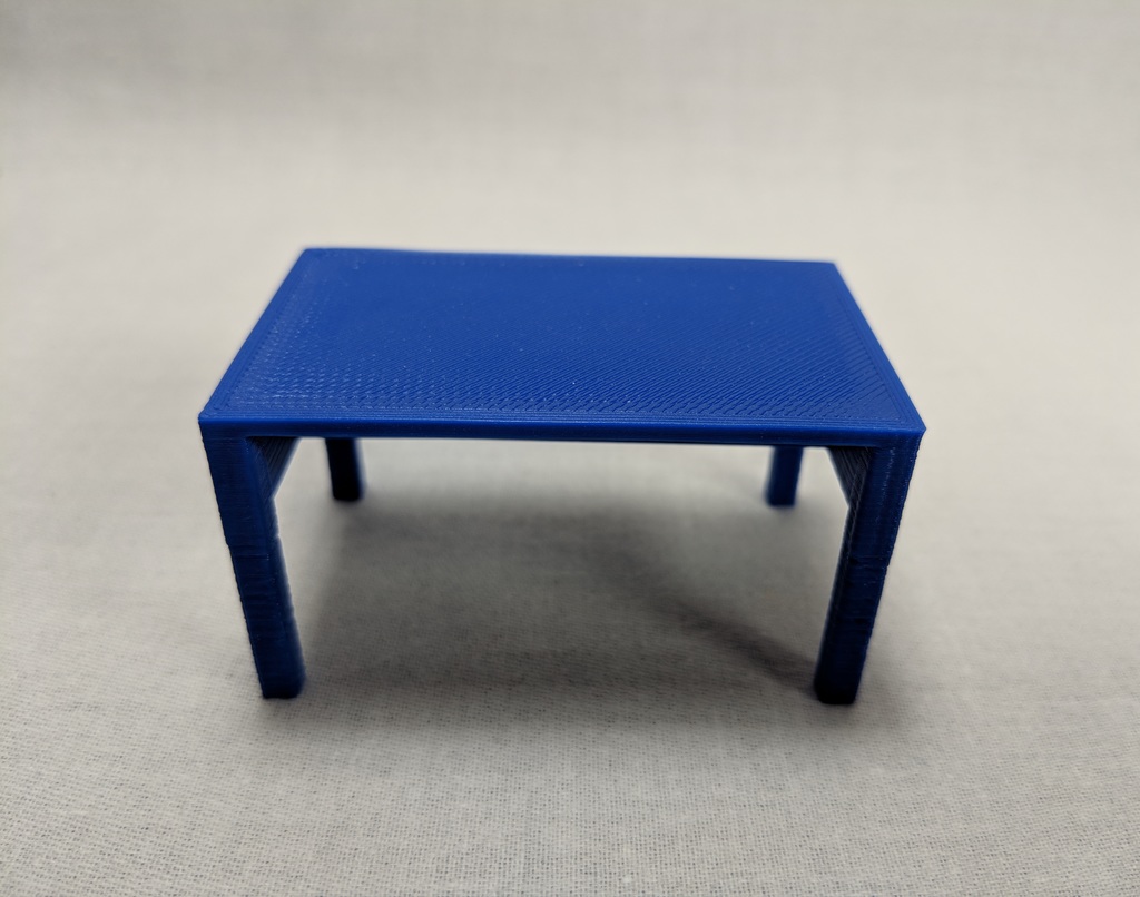 Small Table - Free 3d model on creazilla.com