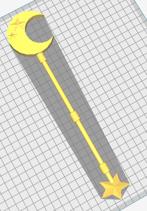 Solar Staff - Free 3d model on creazilla.com