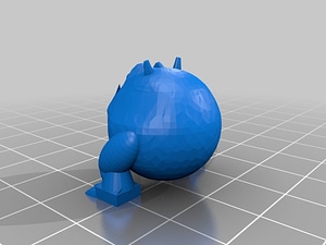 Squiggly Beast - Free 3d model on creazilla.com