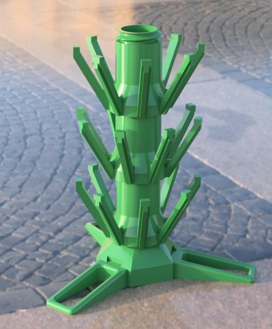 Bottle Tree - Free 3d model on creazilla.com