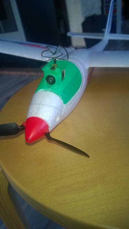 fpv canopy for sky surfer - Free 3d model on creazilla.com