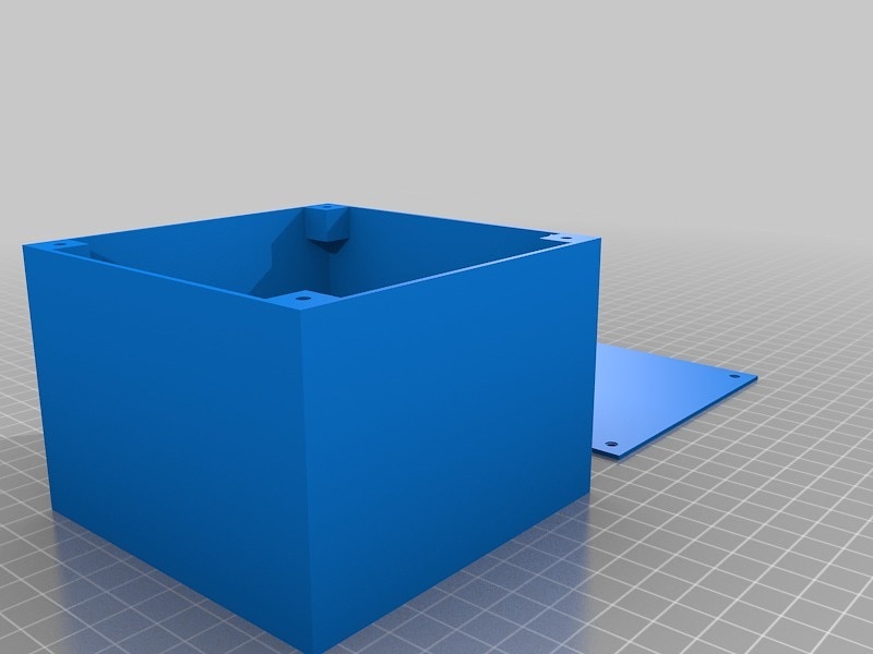 CNC control panel box - Free 3d model on creazilla.com