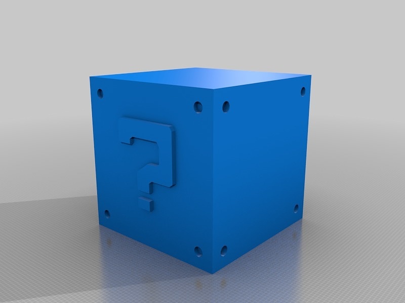 Mario cube - Free 3d model on creazilla.com