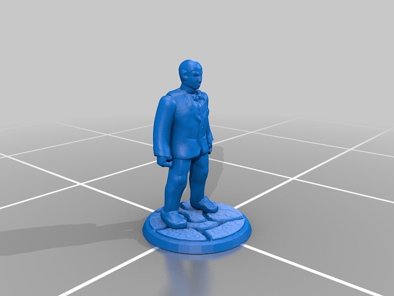 Jeff Bezos DnD mini - Free 3d model on creazilla.com