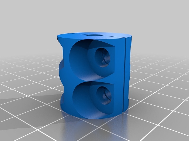 My Customized Parametric Z-axis coupler (stepper and threaded rod ...