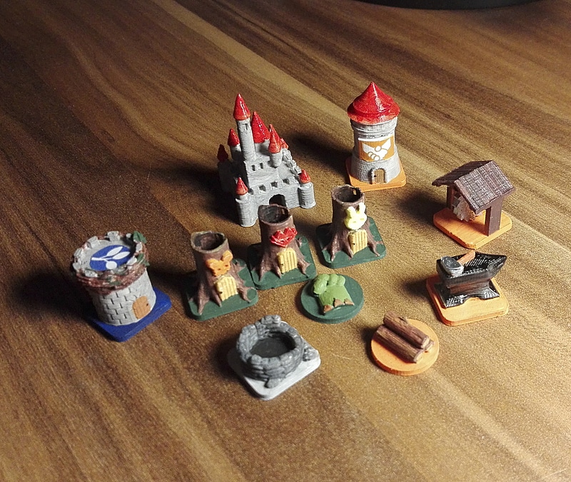 Root - board game 3d - Free 3d model on creazilla.com