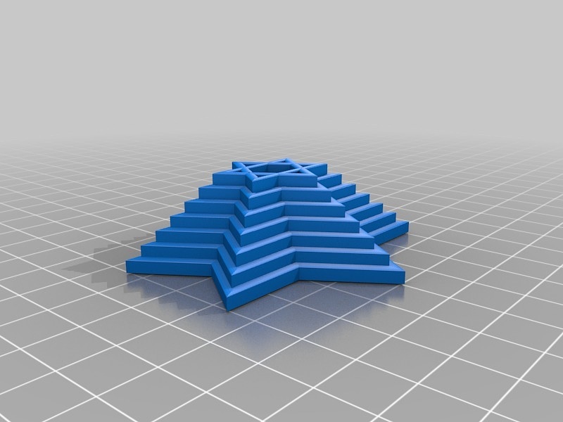 Star of David Tower - Free 3d model on creazilla.com