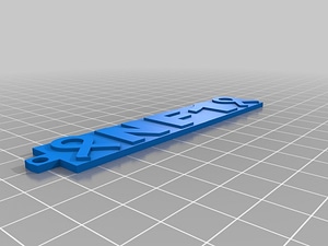 landini keychain 3d model. Free download. | Creazilla