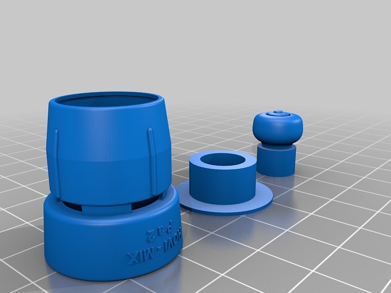 Stormtrooper HOVI Mic Tip v2 - Free 3d model on creazilla.com