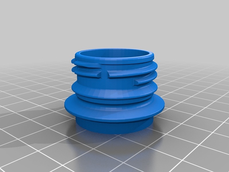 Pop Bottle Thread - Free 3d model on creazilla.com