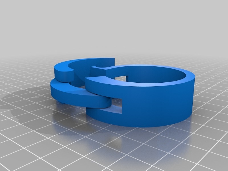 My Customized AutoConnect - Cam Pipe Clamp - Free 3d model on creazilla.com