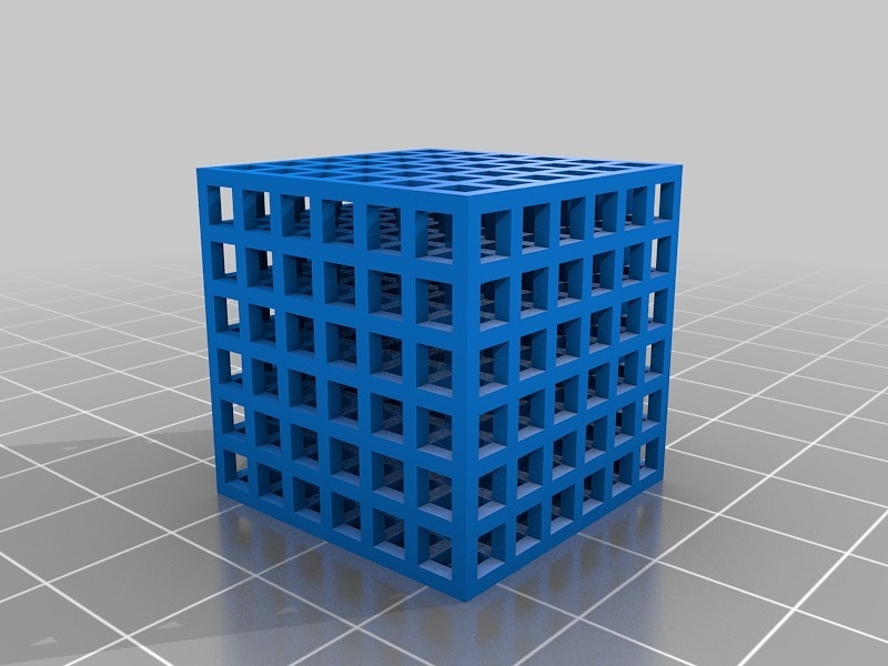 TPE Stress Cube - Free 3d model on creazilla.com