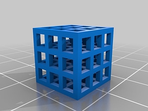TPE Stress Cube - Free 3d model on creazilla.com