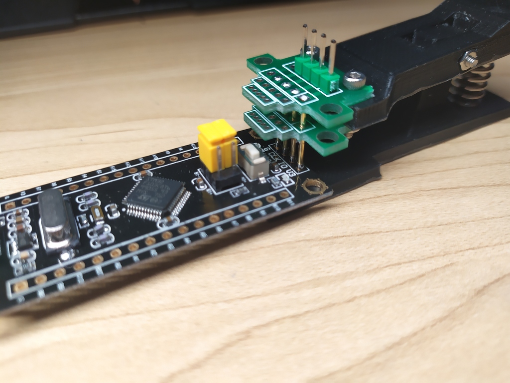 Pogo Pin Test/Programming/Debug Clip - Free 3d model on creazilla.com