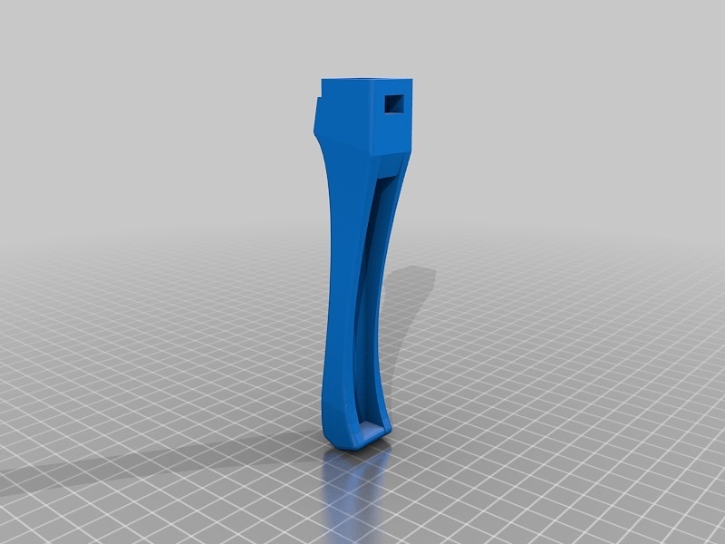 Pan / pot handle - Free 3d model on creazilla.com