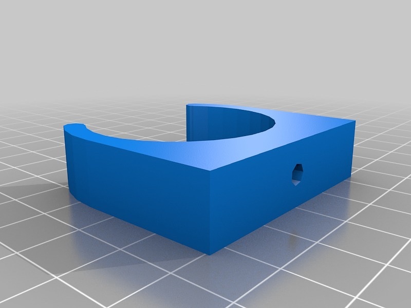 Click & Clamp 38mm 110° - Free 3d model on creazilla.com