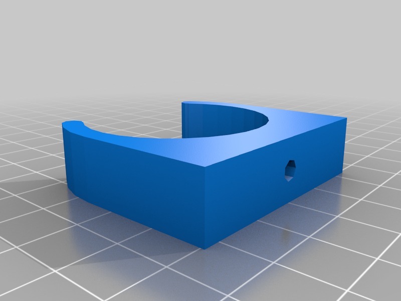 Click & Clamp 38mm 110° - Free 3d model on creazilla.com