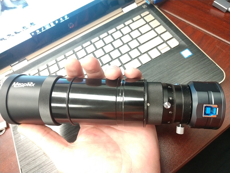 Helical Focuser Adapter for Compact Guidescope 3d model