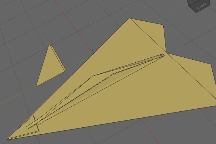 Paper Plane - Free 3d model on creazilla.com
