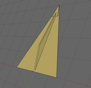 Paper Plane - Free 3d model on creazilla.com