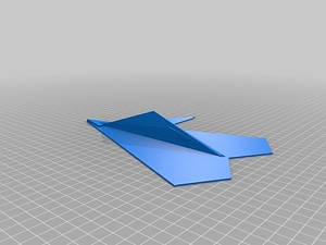 Paper Plane - Free 3d model on creazilla.com
