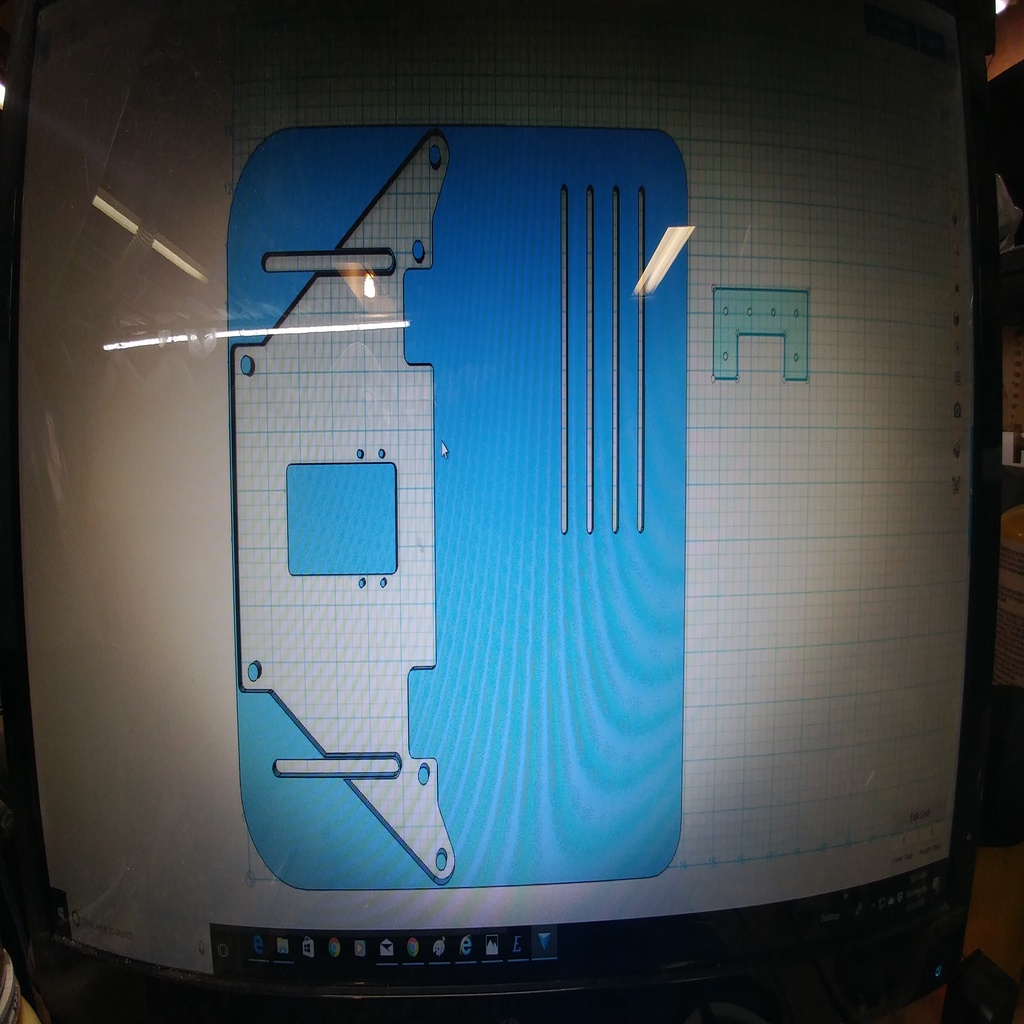 LowRider V2 Y Plate Mod. to LowRider V2 Hog dxf file. - Free 3d model ...