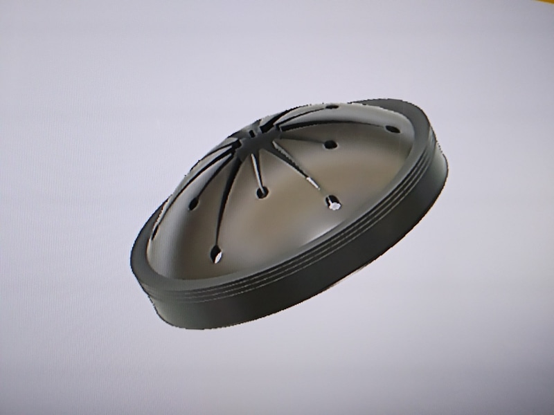 Garbage disposal Baffle - Free 3d model on creazilla.com