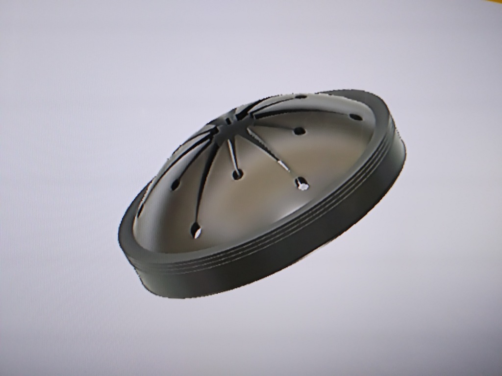 Garbage disposal Baffle - Free 3d model on creazilla.com