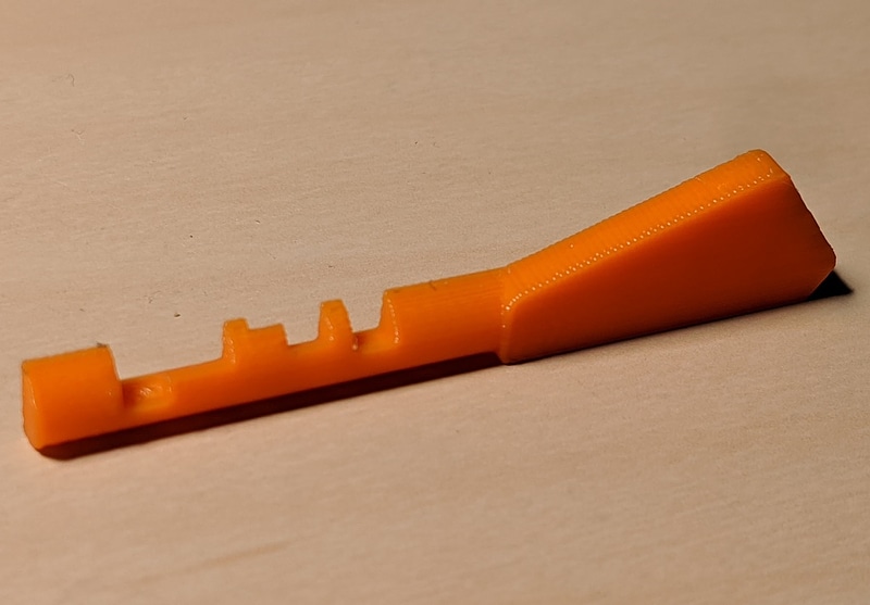 Abloy classic key to code generator (customizable) - Free 3d model on ...